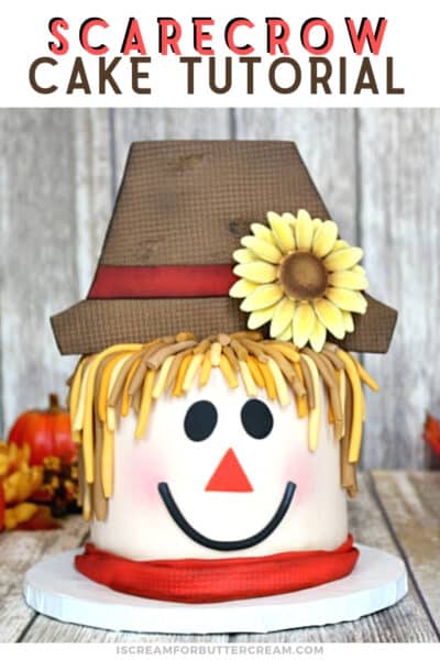 How to Make A Scarecrow Cake - I Scream for Buttercream
