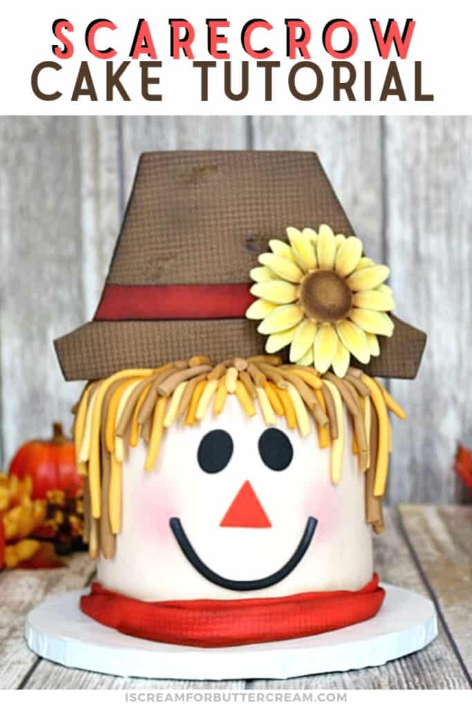 How to Make A Scarecrow Cake - I Scream for Buttercream