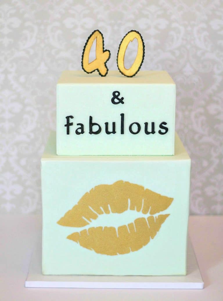 Decorate Cakes Using DIY Templates - I Scream for Buttercream