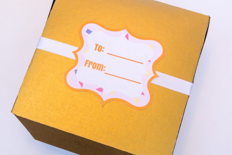 DIY Treat Boxes with Printable Labels - I Scream for Buttercream