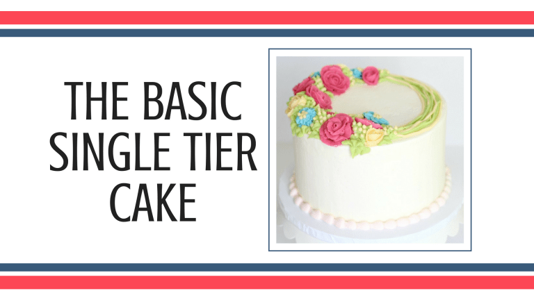 Anatomy of a Decorated Cake (for beginners) - I Scream for Buttercream