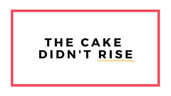 Common Cake Baking Problems and Why They Happen - I Scream for Buttercream