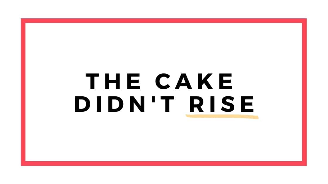 Common Cake Baking Problems and Why They Happen - I Scream for Buttercream