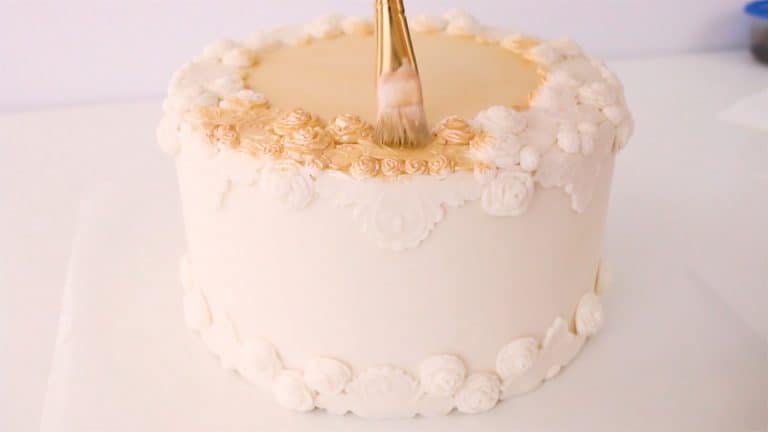 Antiqued Bas Relief Cake - I Scream for Buttercream