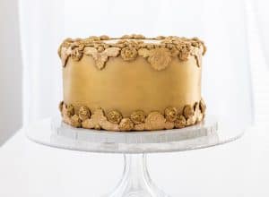 Antiqued Bas Relief Cake - I Scream for Buttercream