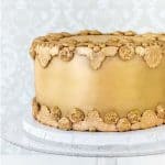 Antiqued Bas Relief Cake - I Scream for Buttercream