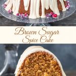 Brown Sugar Spice Cake with Caramel Cream Cheese Glaze - I Scream for ...
