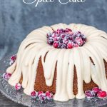 Brown Sugar Spice Cake with Caramel Cream Cheese Glaze - I Scream for ...