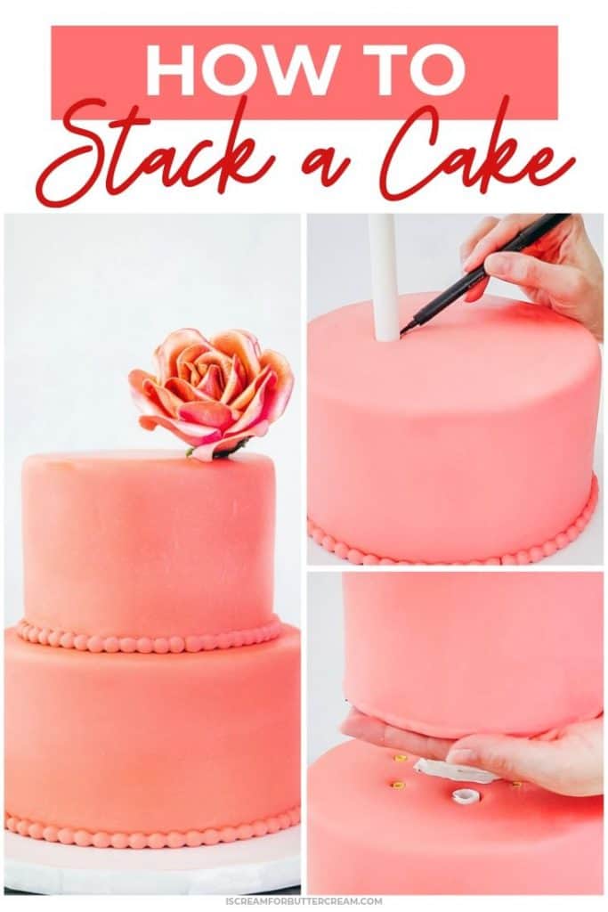 How to Stack a Cake - I Scream for Buttercream