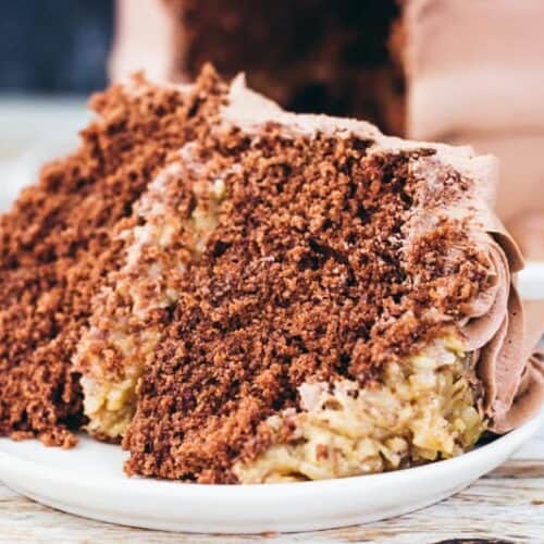 German Chocolate Layer Cake - I Scream for Buttercream