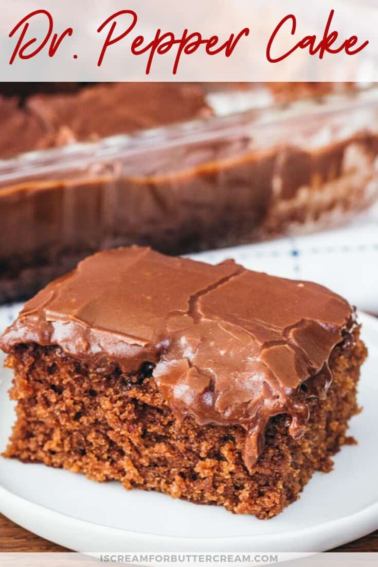 Dr Pepper Cake - I Scream for Buttercream