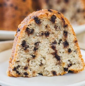 Banana Chocolate Chip Cake - I Scream for Buttercream