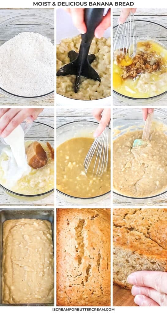 Moist & Delicious Banana Bread - I Scream for Buttercream