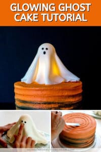 Glowing Ghost Cake Tutorial - I Scream for Buttercream