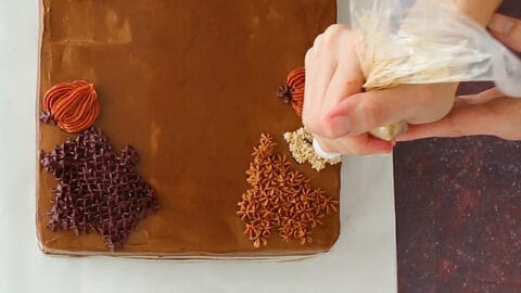 Give Thanks Thanksgiving Cake Tutorial - I Scream for Buttercream