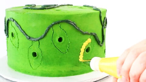 Christmas Lights Cake (that actually lights up!) - I Scream for Buttercream