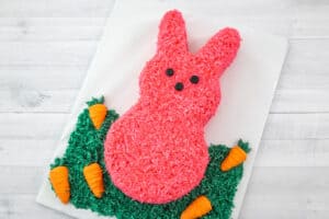 Giant Peeps Easter Bunny Cake - I Scream for Buttercream