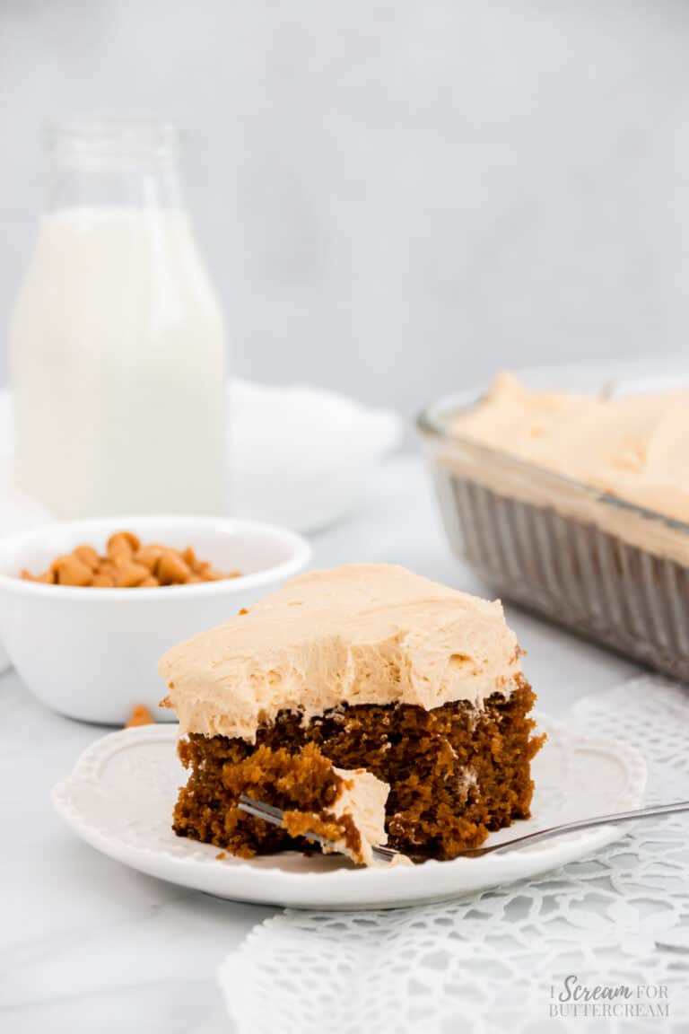 Butterscotch Cake with Butterscotch Frosting (13x9 pan) - I Scream for ...