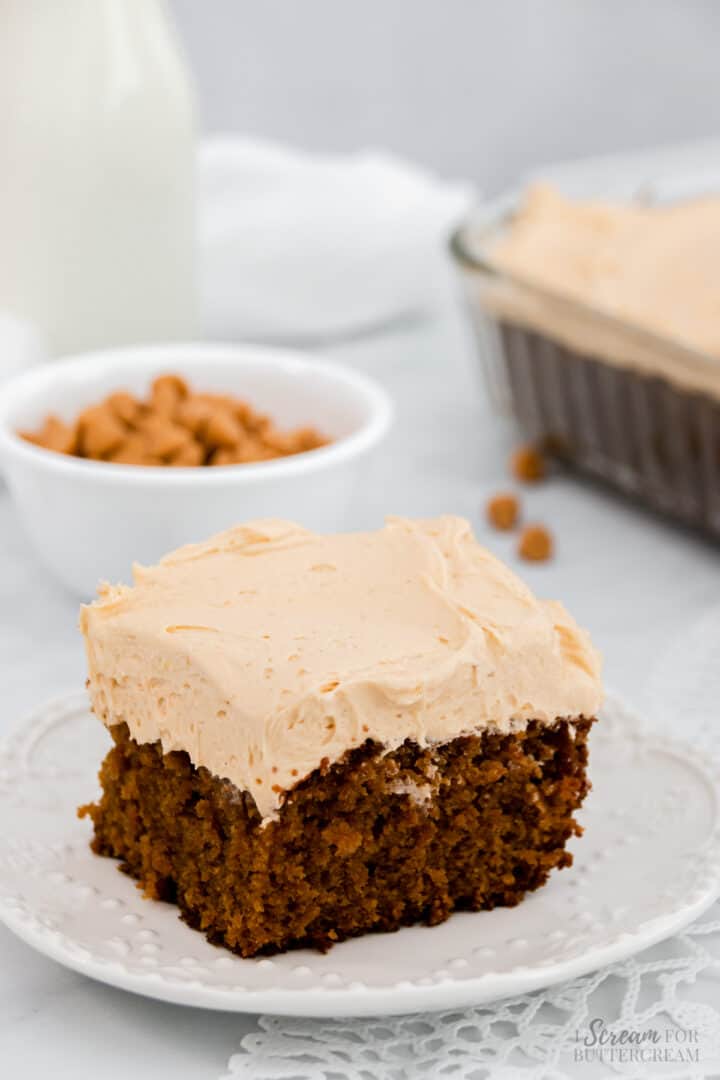 Butterscotch Cake with Butterscotch Frosting (13x9 pan) - I Scream for ...