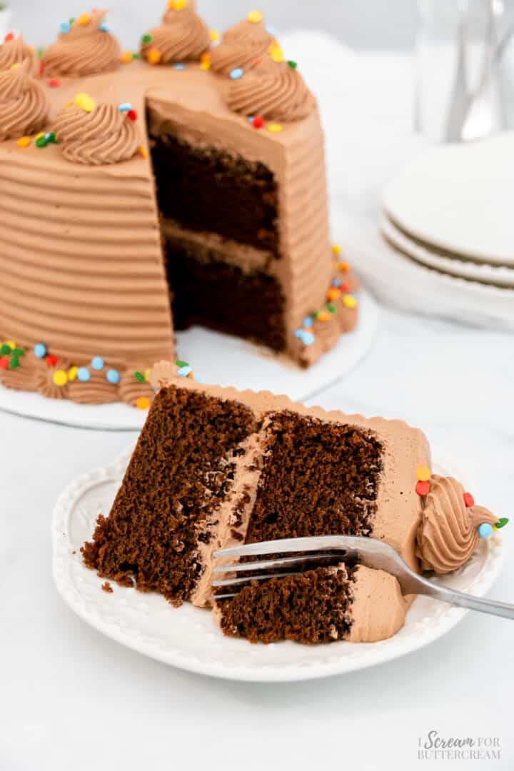 Mini 6 Inch Chocolate Cake Recipe - I Scream for Buttercream