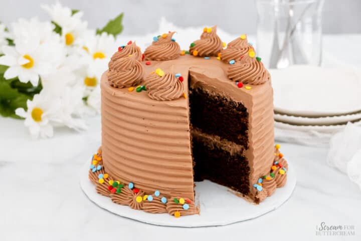 Mini 6 Inch Chocolate Cake Recipe - I Scream for Buttercream