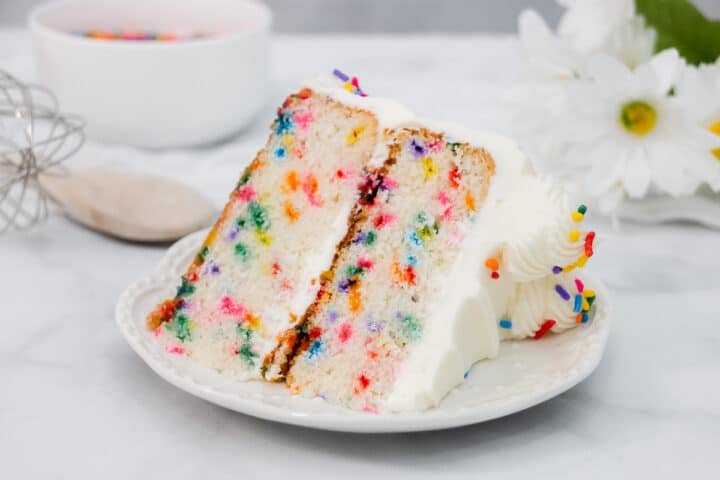 Best Funfetti (Confetti) Layer Cake from Scratch - I Scream for Buttercream