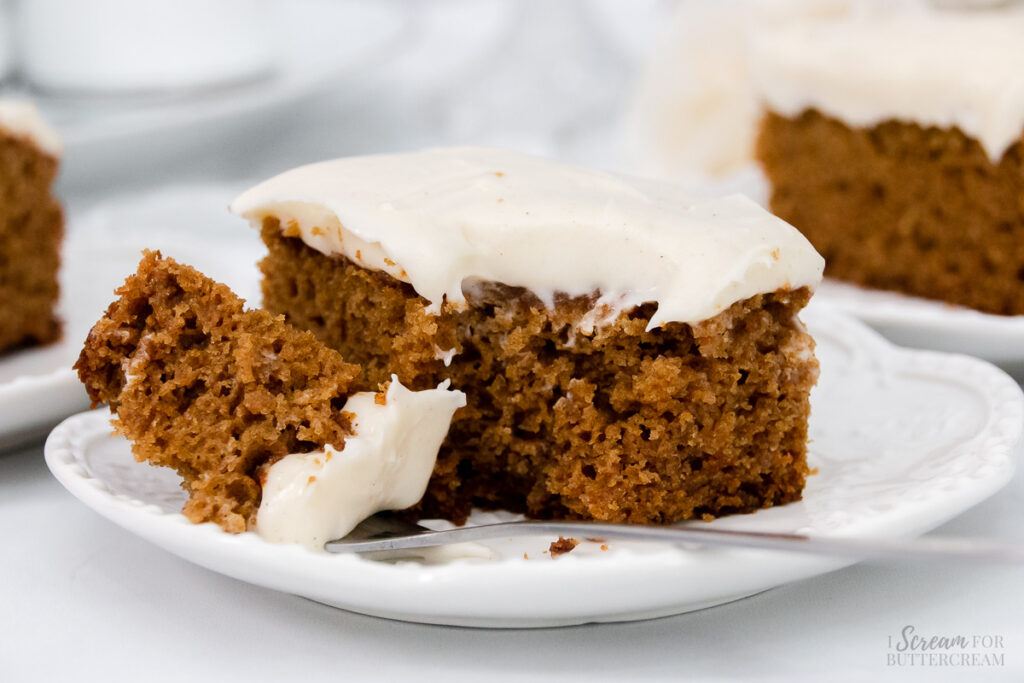 Apple Butter Cake with Cream Cheese Frosting - I Scream for Buttercream