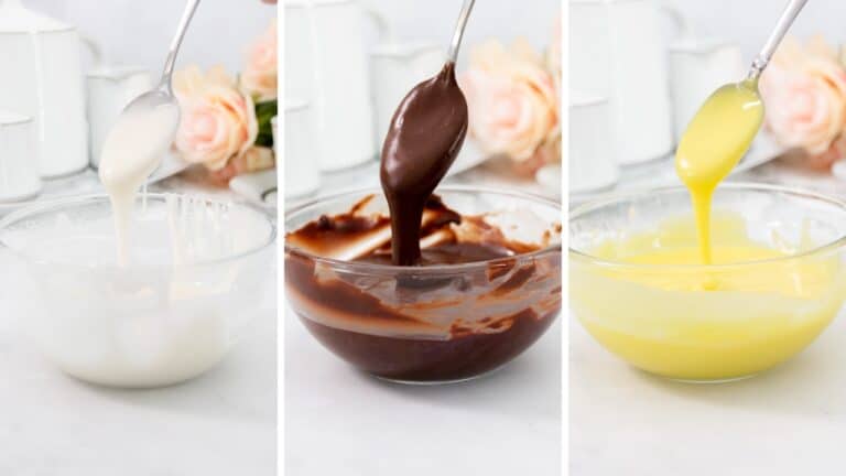 Simple and Easy Cake Glaze (without butter) - I Scream for Buttercream