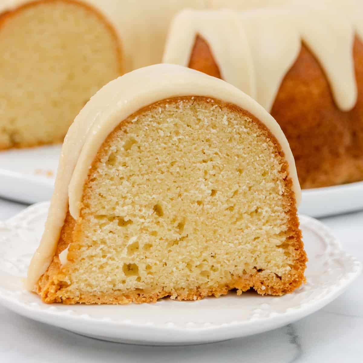 Vanilla Buttermilk Pound Cake - I Scream for Buttercream